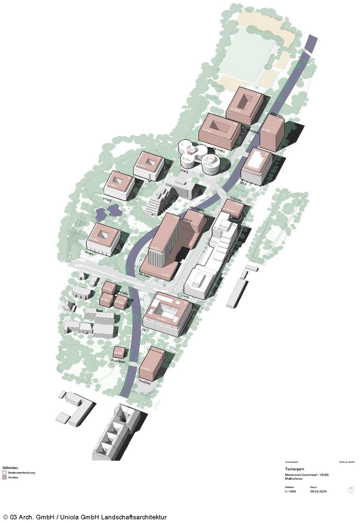 Tucherpark München – Sep Ruf Gesellschaft e.V.